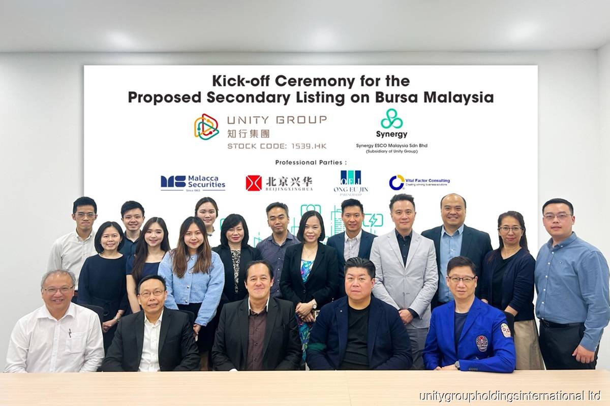 Hong Kong-based Unity Group pursues secondary listing on Bursa Malaysia